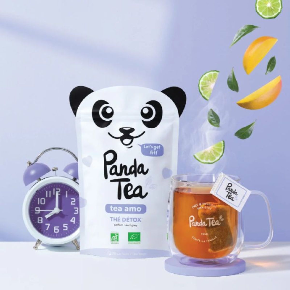 PANDA TEA TEA AMO Thé Detox Earl Grey