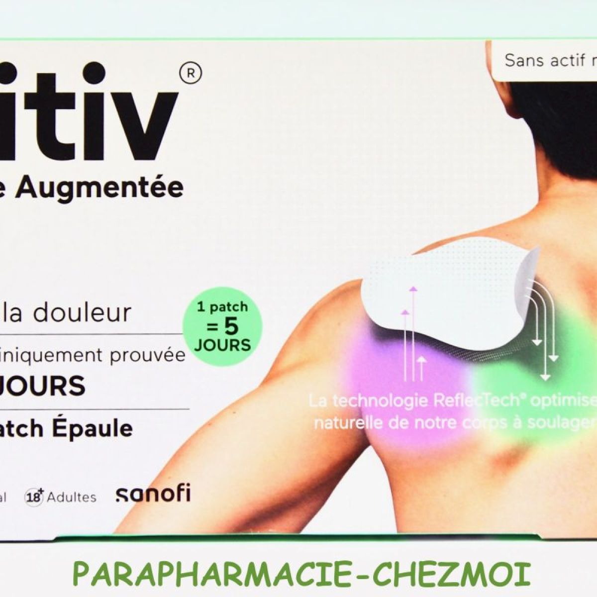 Initiv patch anti-douleur Epaule boite 3patchs